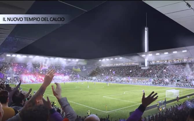 Fiorentina Il Progetto Per Il Restyling Dello Stadio Franchi Foto